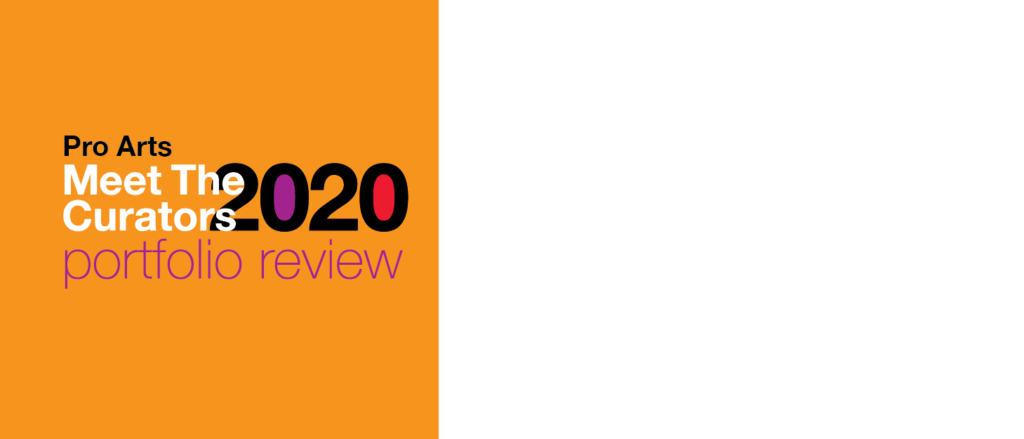 Meet The Curators 2020, portfolio review – Pro Arts Jersey City